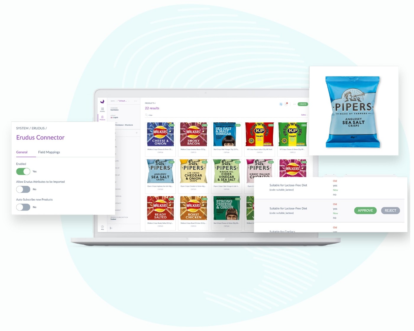 Erudus Connector for Akeneo PIM